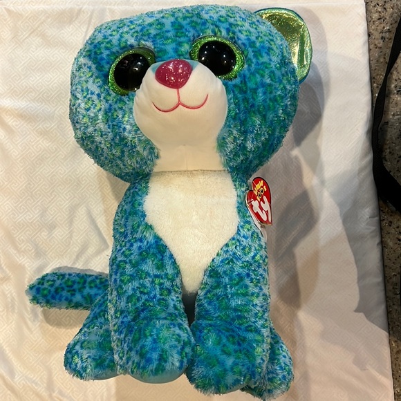 Ty | Toys | Ty Beanie Boos Giant Cheetah | Poshmark